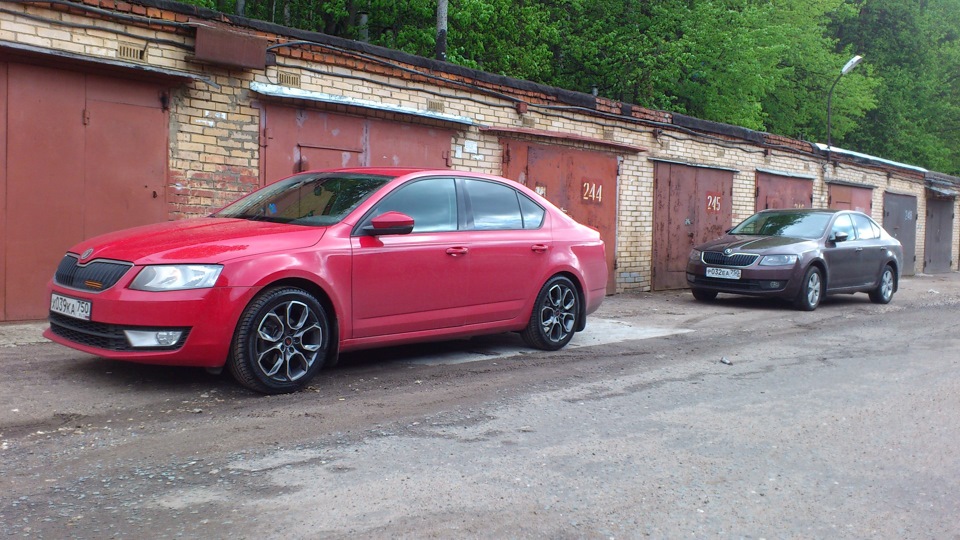 LEGE ARTIS SK516 17" J7 ET40 — Skoda Octavia A7 Mk3, 1,4 л, 2014 года ...