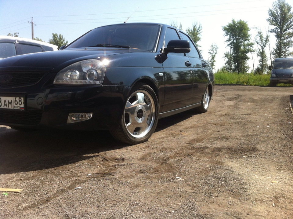 Work Euroline R16 — Lada Приора седан, 1,6 л, 2009 года | колёсные ...