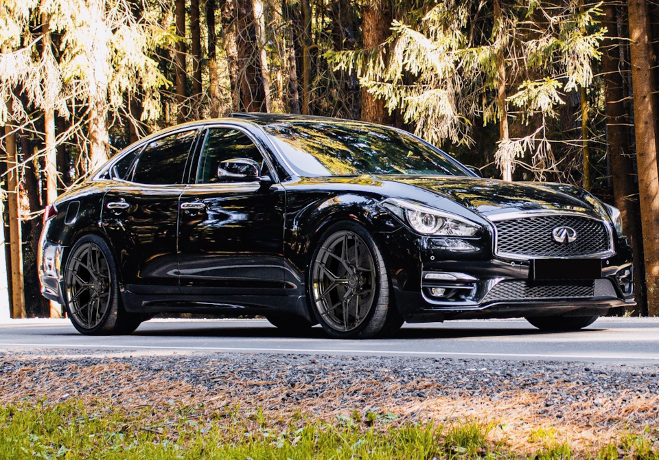 Кастомные кованые диски D21 — Infiniti Q70, 3,7 л, 2016 года | колёсные диски | DRIVE2