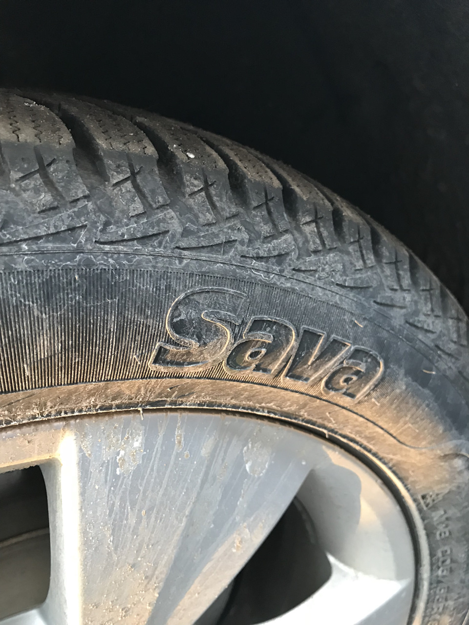 Про зимние шины Сава Эскимо — Skoda Octavia A7 Mk3, 1,8 л, 2017 года ...
