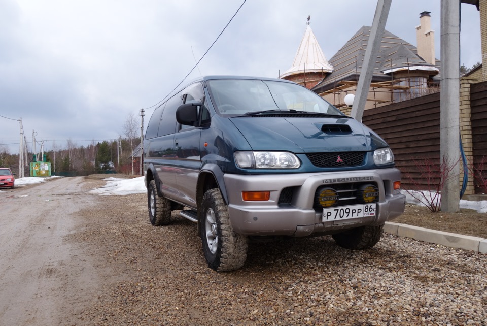 большое ТО и лифт. — Mitsubishi Delica (L400), 2,8 л, 1998 года | визит на сервис | DRIVE2