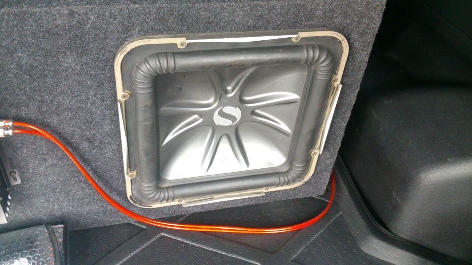Kicker s12l7 — Nissan X-Trail II (t31), 2,5 л, 2007 года | автозвук ...