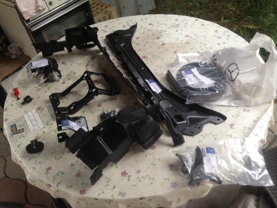 Новая порция запчастей. — Mercedes-Benz E-Class (W211), 2,6 л, 2003 ...