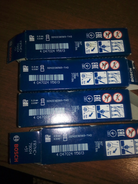 0242236565 Свеча зажигания BOSCH | Запчасти на DRIVE2