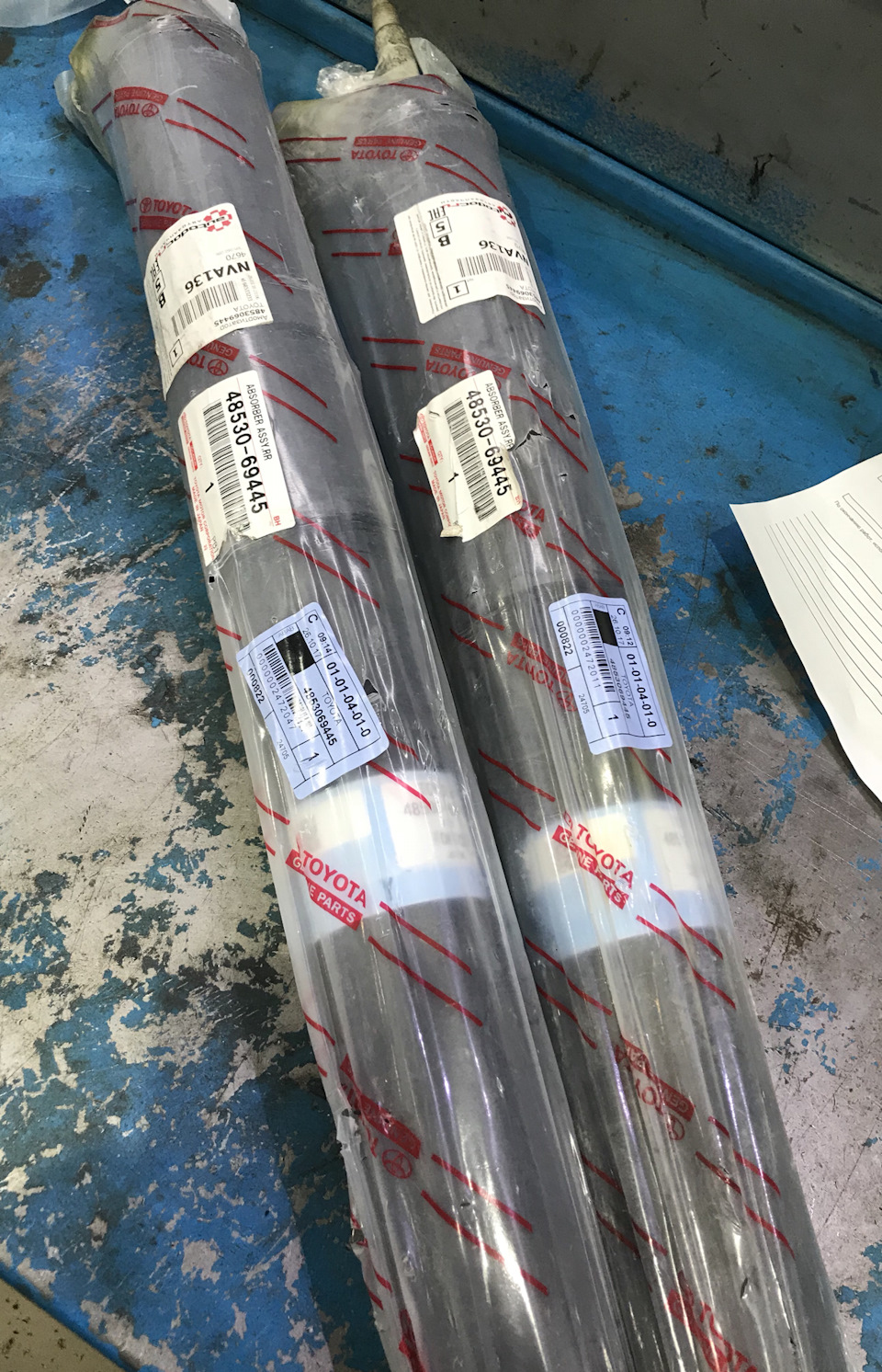 4853069445 АМОРТИЗАТОР ЗАДН. TOYOTA LEXUS | Запчасти на DRIVE2