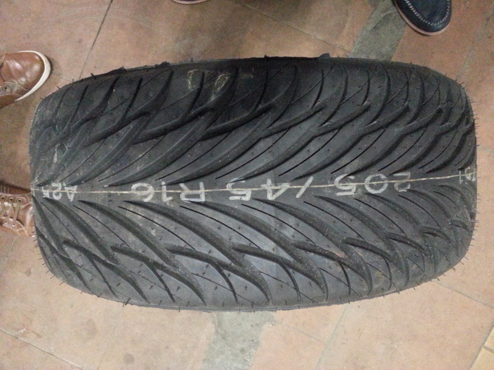 Примерка резины//// — Daewoo Nexia (2G), 1,6 л, 2008 года | шины | DRIVE2