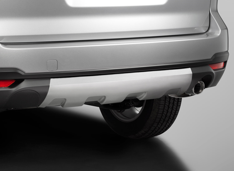 Forester XT 2013 (SJ). Оригинальные аксессуары. Часть 5. Бампер: декор ...