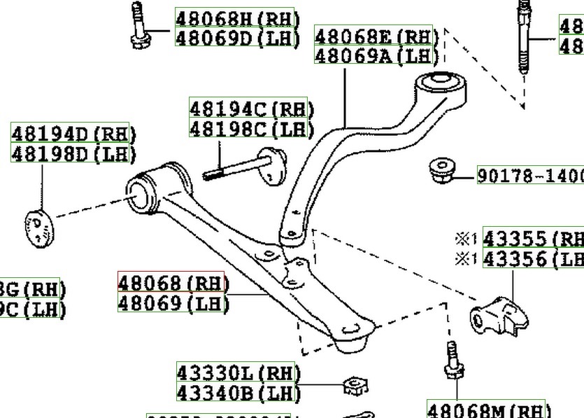 кто-нибудь знает есть оригинальный сайлент переднего нижнего рычага ...