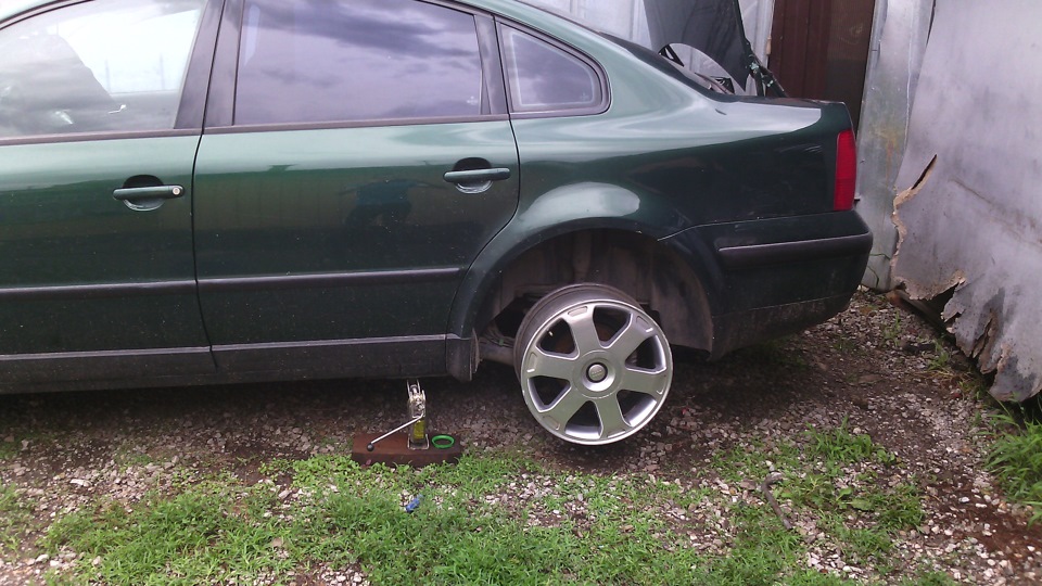 Диски от Ауди — Volkswagen Passat B5, 1,8 л, 1998 года | колёсные диски ...