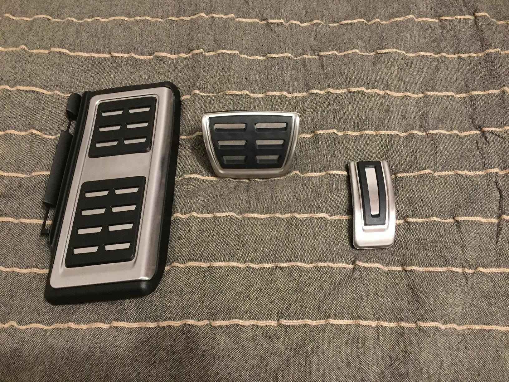 Накладки на педали — Audi A3 Sedan (8V), 1,4 л, 2014 года | стайлинг ...