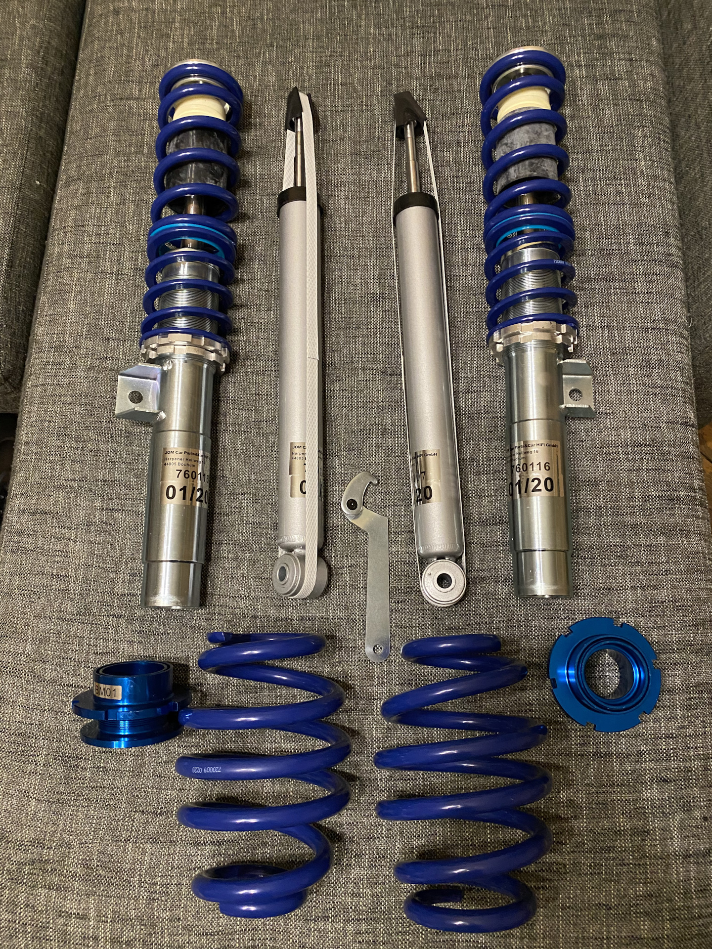 Койловеры jom bluelune — BMW 3 series (E46), 2,8 л, 1998 года | тюнинг ...