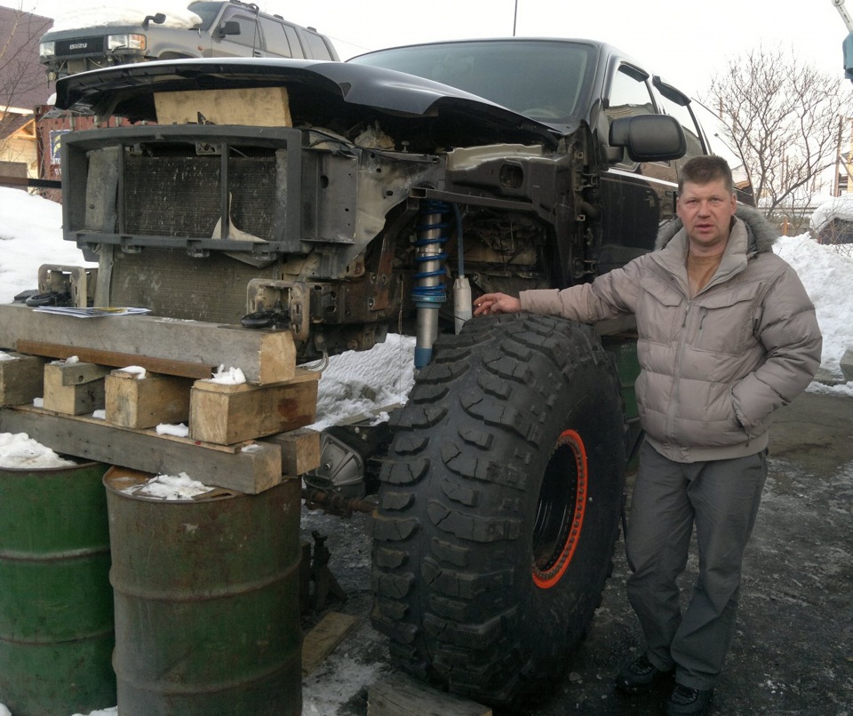 Годзилла III (Fordzilla) — Стройка — Ford Excursion, 6,8 л, 2001 года ...