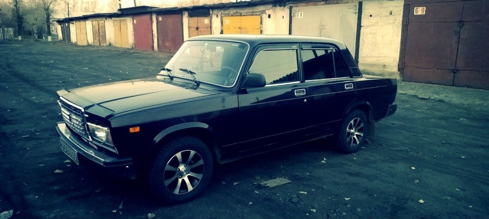 10.Переобулся — Lada 21073, 1,6 л, 2008 года | колёсные диски | DRIVE2