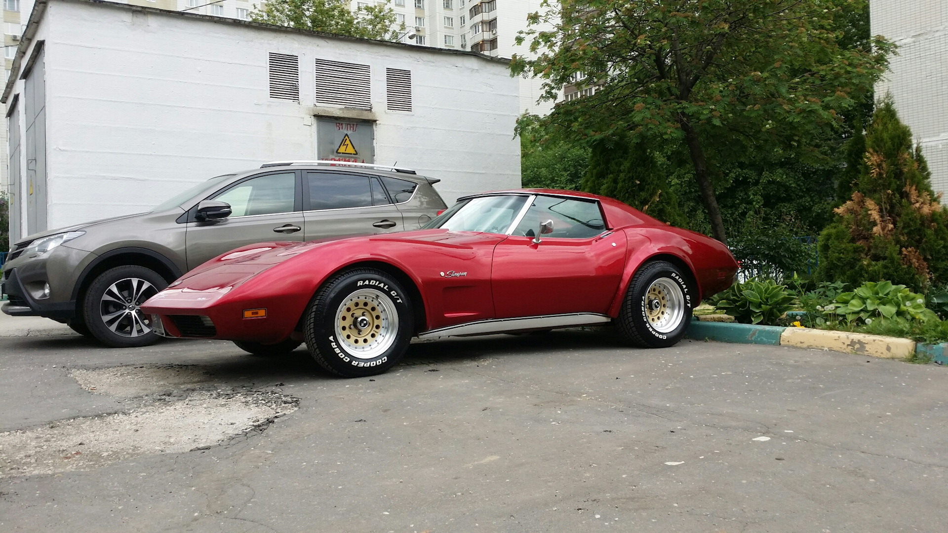 Ура! У нас взяли интервью! так приятно))) — Chevrolet Corvette C3, 5,7 ...