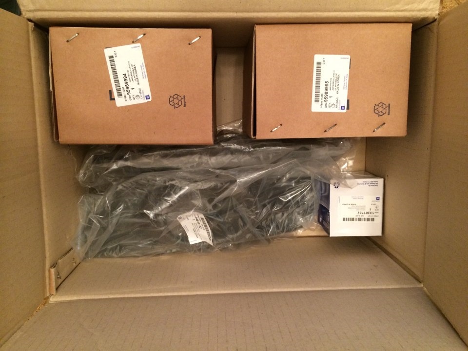 Комплект противотуманных фар (оригинал GM) — Chevrolet Cruze (1G), 1,6 ...