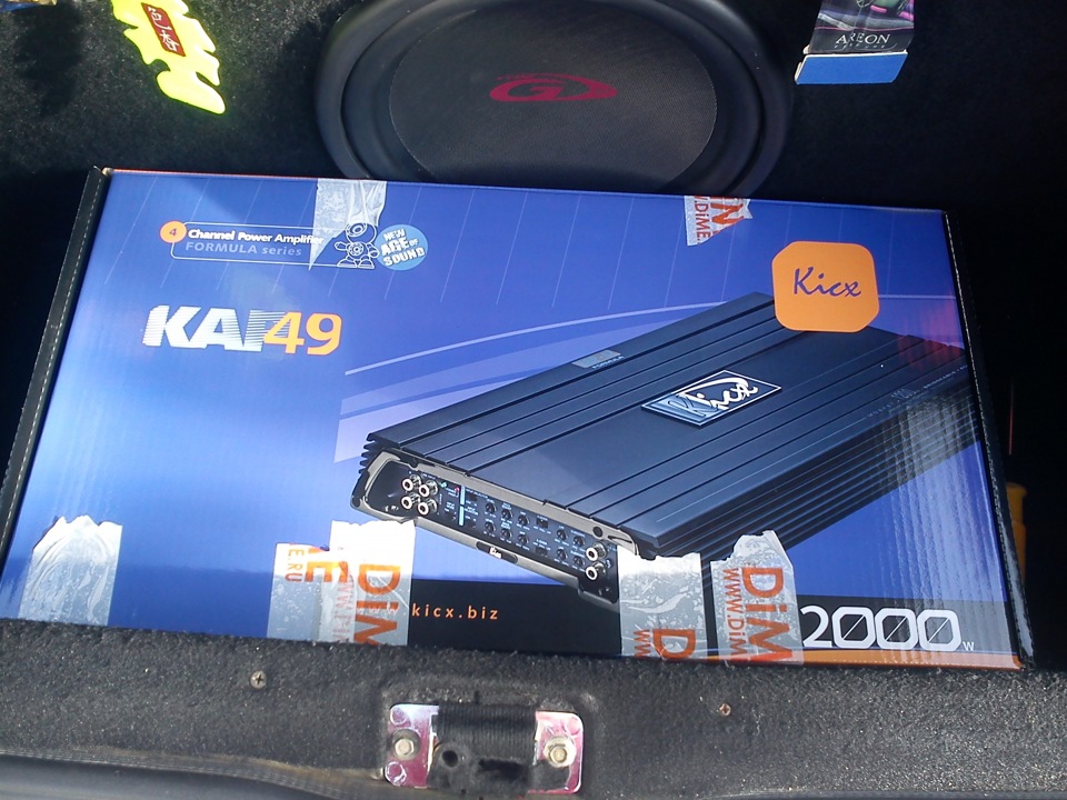 Kicx kap 49 — Lada 2114, 1,5 л, 2006 года | автозвук | DRIVE2