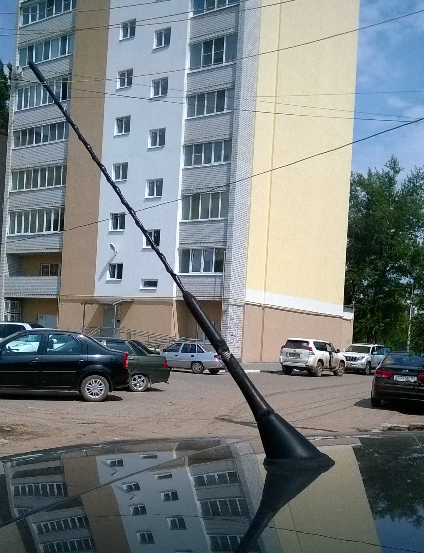 Укороченная антенна — Volkswagen Golf Plus, 1,6 л, 2006 года | своими ...