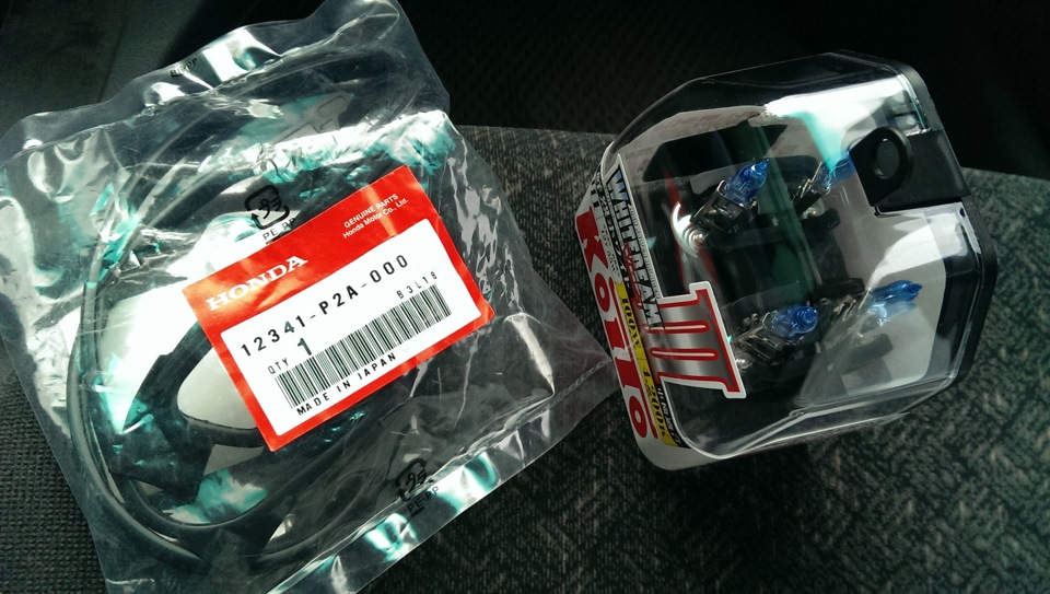 Ближний свет — Honda Civic Coupe (6G), 2 л, 1997 года | запчасти | DRIVE2