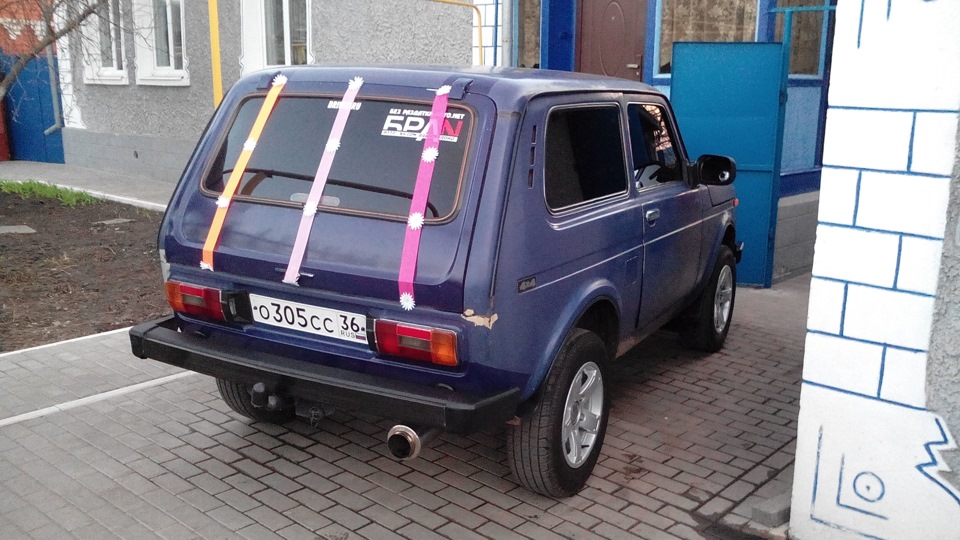 Немножко новостей о машинке) — Lada 4x4 3D, 1,7 л, 1984 года ...