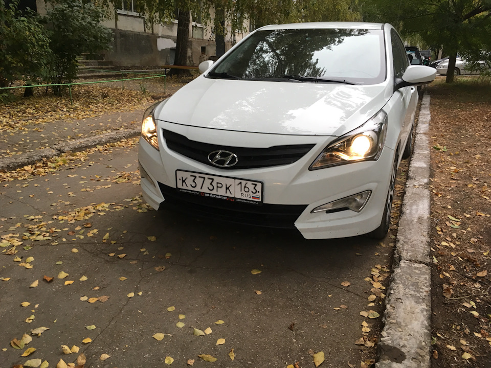 Линзы — Hyundai Solaris (1G), 1,4 л, 2014 года | электроника | DRIVE2