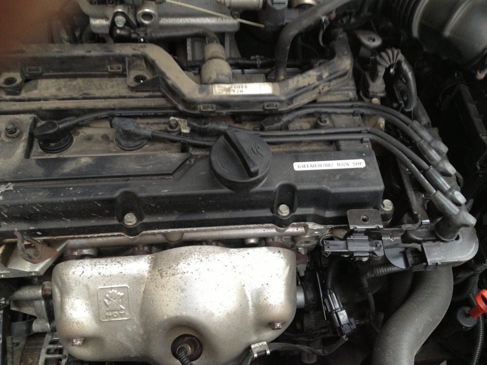 Свечи, ВВ-провода + "по мелочи" — KIA Rio 5-door (2G), 1,4 л, 2011 года ...