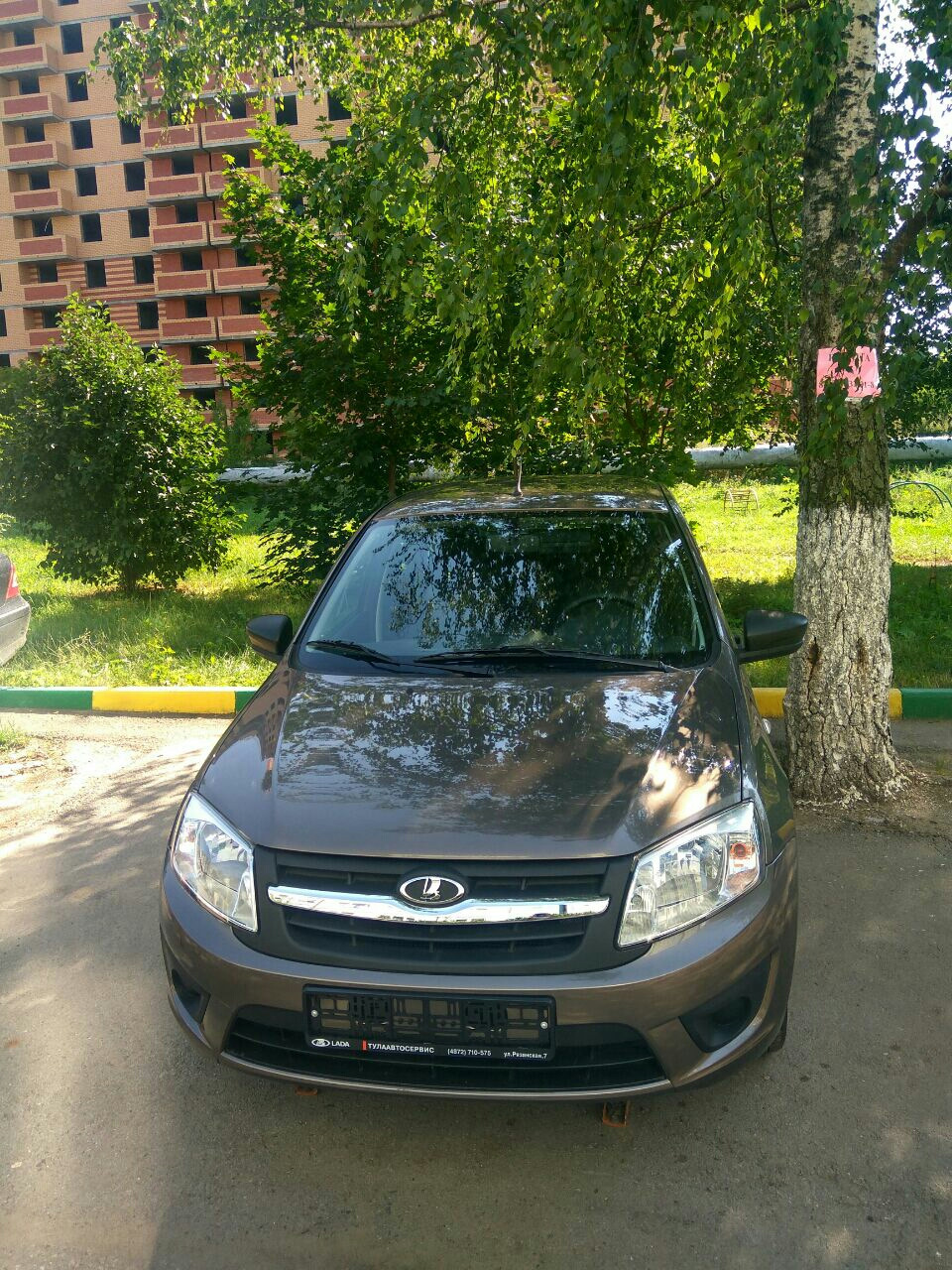 Начало пути — Lada Гранта лифтбек 1 6 л 2017 года фотография Drive2