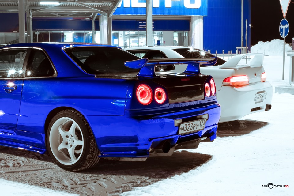 40. Nissan Skyline R34 & Honda Prelude V — DRIVE2