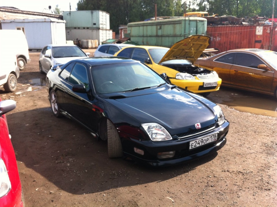 Открасили, занизили, преобули — Honda Prelude (BB5/BB6/BB7/BB8/BB9), 2,2 л, 1997 года | стайлинг ...