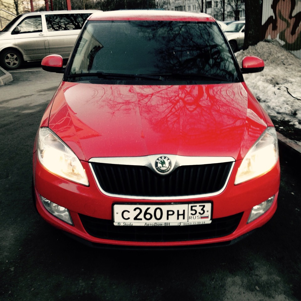 Вопрос про лампочки головного света)) — Skoda Fabia Mk2, 1,2 л, 2012 ...