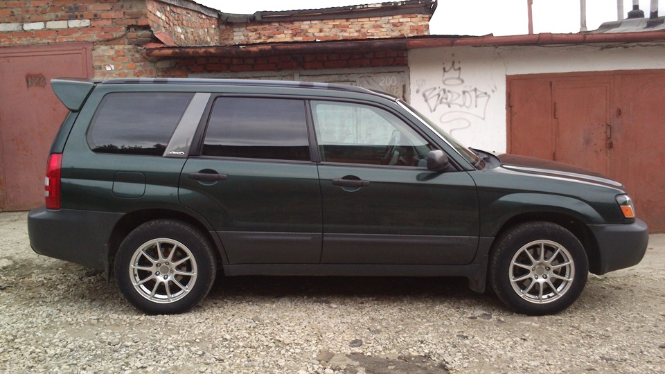 Спойлер Syms — Subaru Forester (SG), 2,5 л, 2003 года | стайлинг | DRIVE2