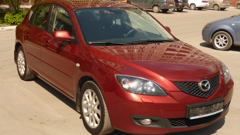 Mazda 3 (1G) BK 1.6 бензиновый 2008 | Copper Red на DRIVE2