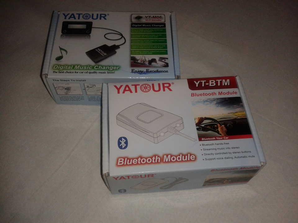 Установка YATOUR YT-M06 — Toyota Avensis II, 2 л, 2004 года | автозвук | DRIVE2