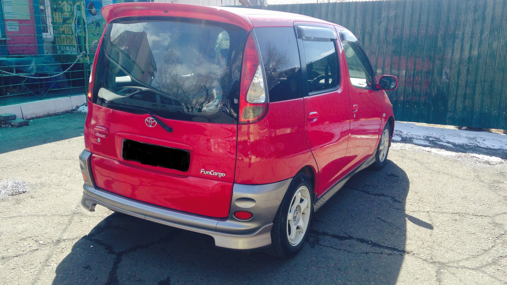 Toyota Funcargo 1.3 бензиновый 2000 | "" на DRIVE2