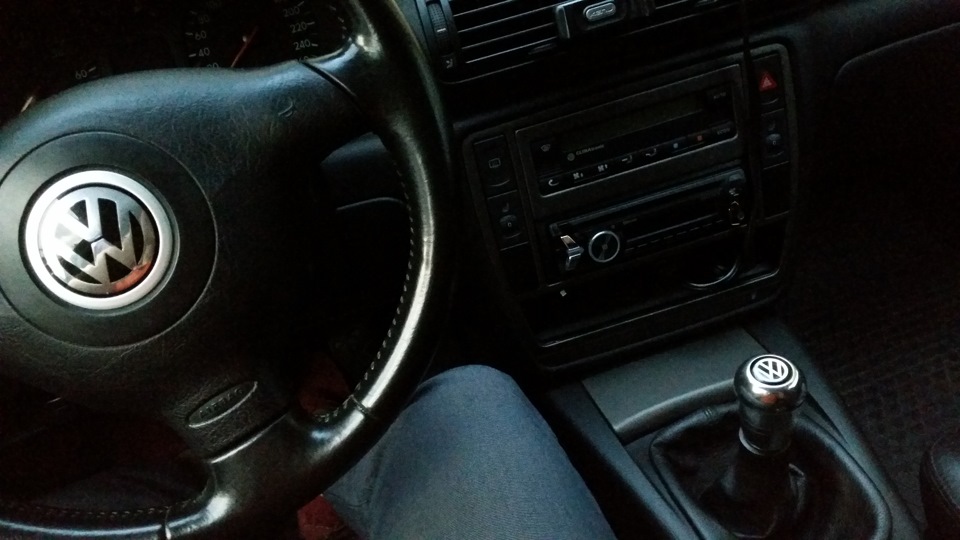 "Новая" ручка КПП — Volkswagen Passat B5, 1,8 л, 1998 года | стайлинг ...