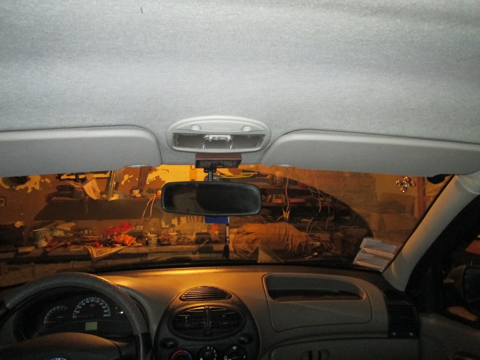 Солнцезащитные козырьки! — Lada Калина Универсал (1G), 1,6 л, 2011 года ...