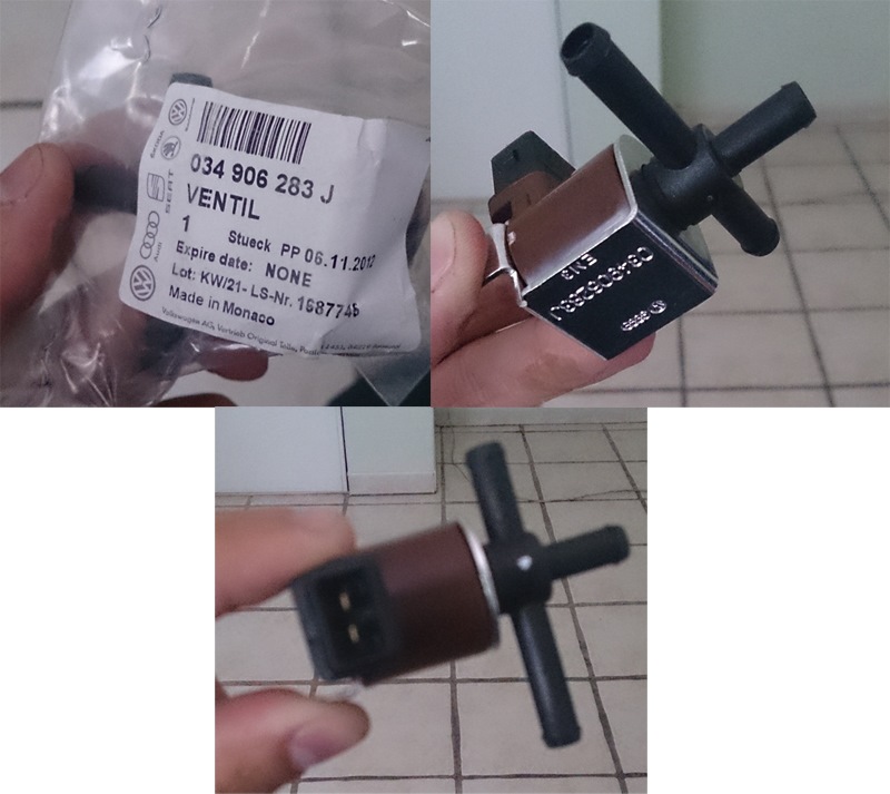 034906283J Клапан VAG | Запчасти на DRIVE2