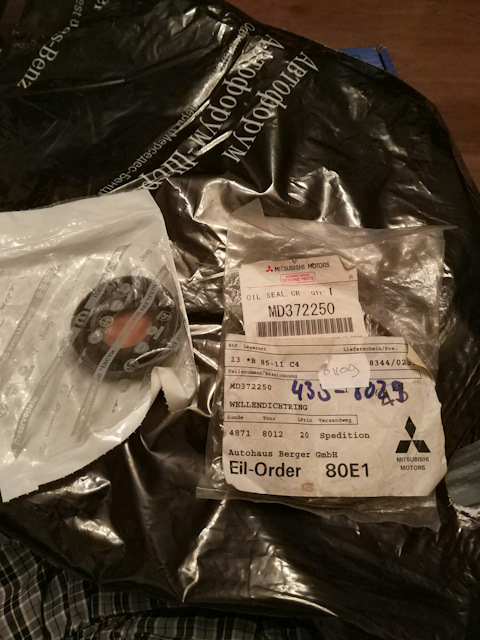 MD372250 Сальник коренной OEM Mitsubishi | Запчасти на DRIVE2