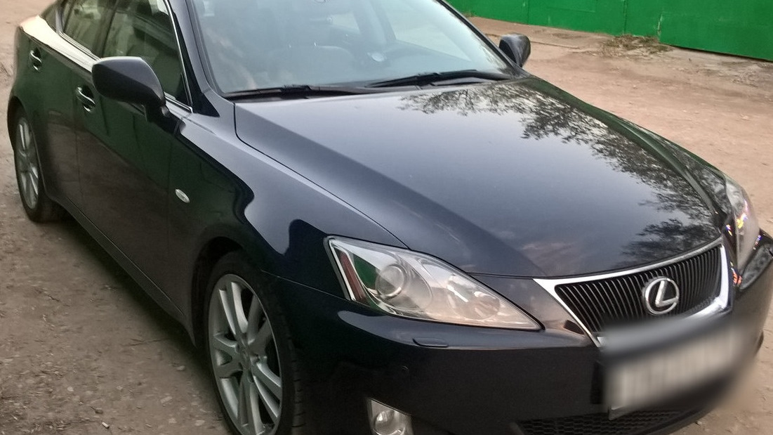 Lexus IS II 2.5 бензиновый 2006 | 250 Dark Blue на DRIVE2