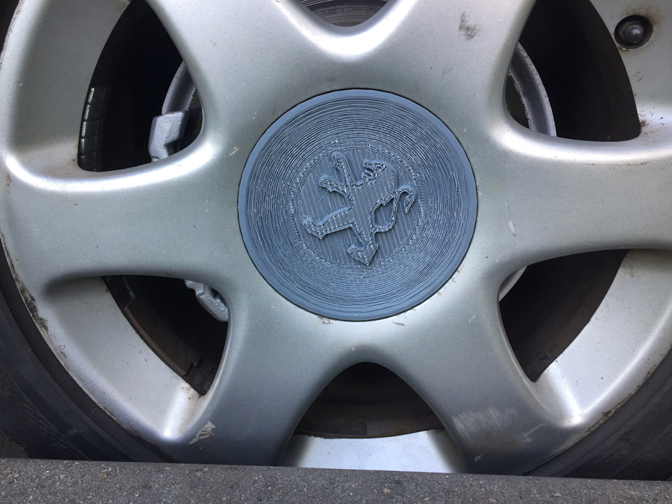 Колхозные колпаки на r17. — Peugeot 607, 2,2 л, 2002 года | колёсные ...
