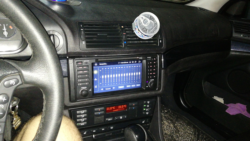 Купил магнитолу на Андроиде! — BMW 5 series (E39), 2,5 л, 2002 года ...