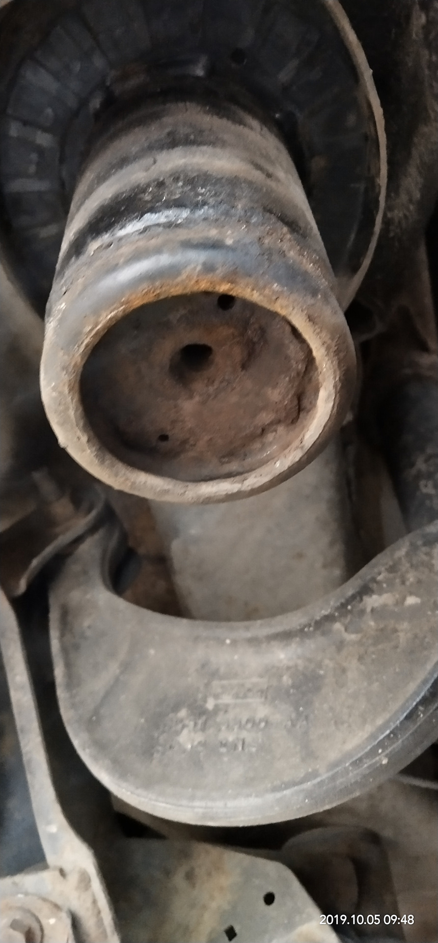 Замена развальных болтов & с/б — Ford Galaxy (Mk III), 2 л, 2008 года ...