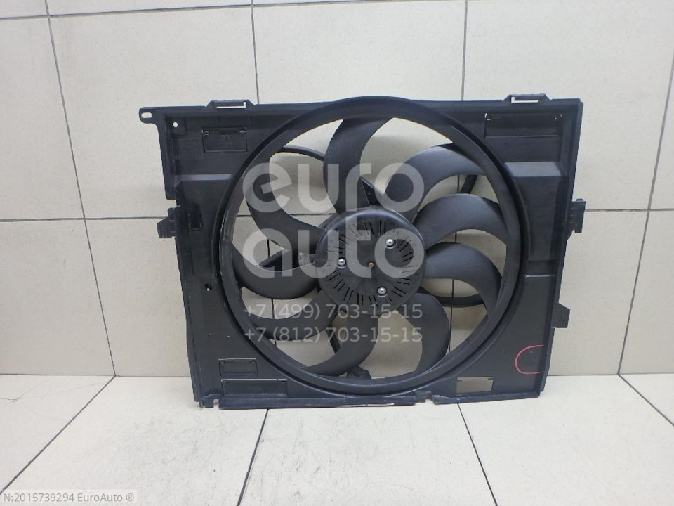 17428625439 Кожух вентилятора с вентилятором BMW | Запчасти на DRIVE2