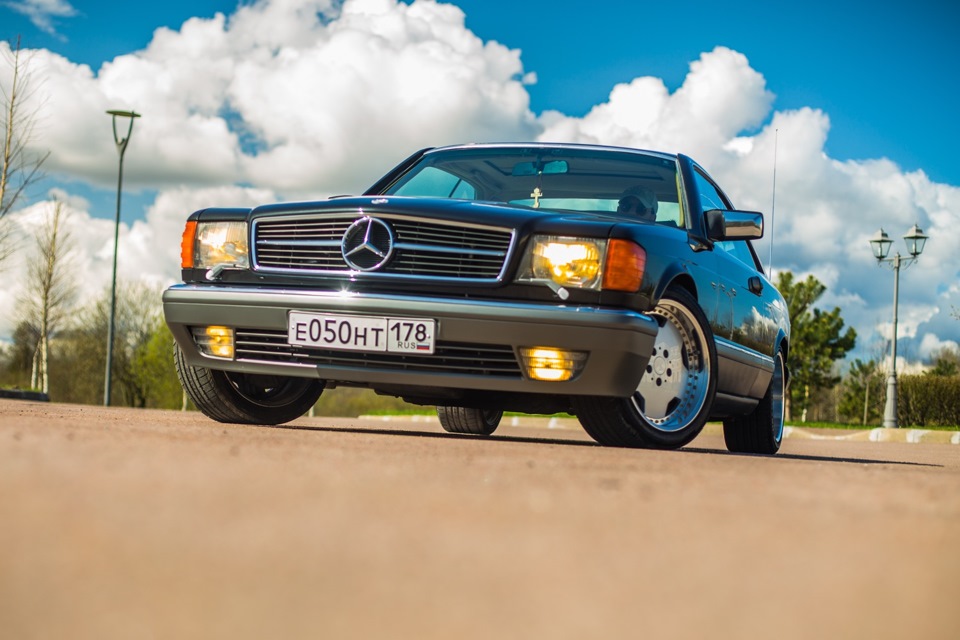 Немного фоток — Mercedes-Benz SEC-Class (W126), 4,2 л, 1986 года ...