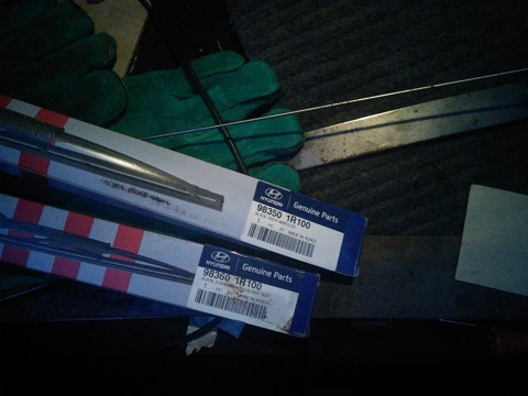 983601R100 Щетка стеклоочистителя KIA HYUNDAI | Запчасти на DRIVE2