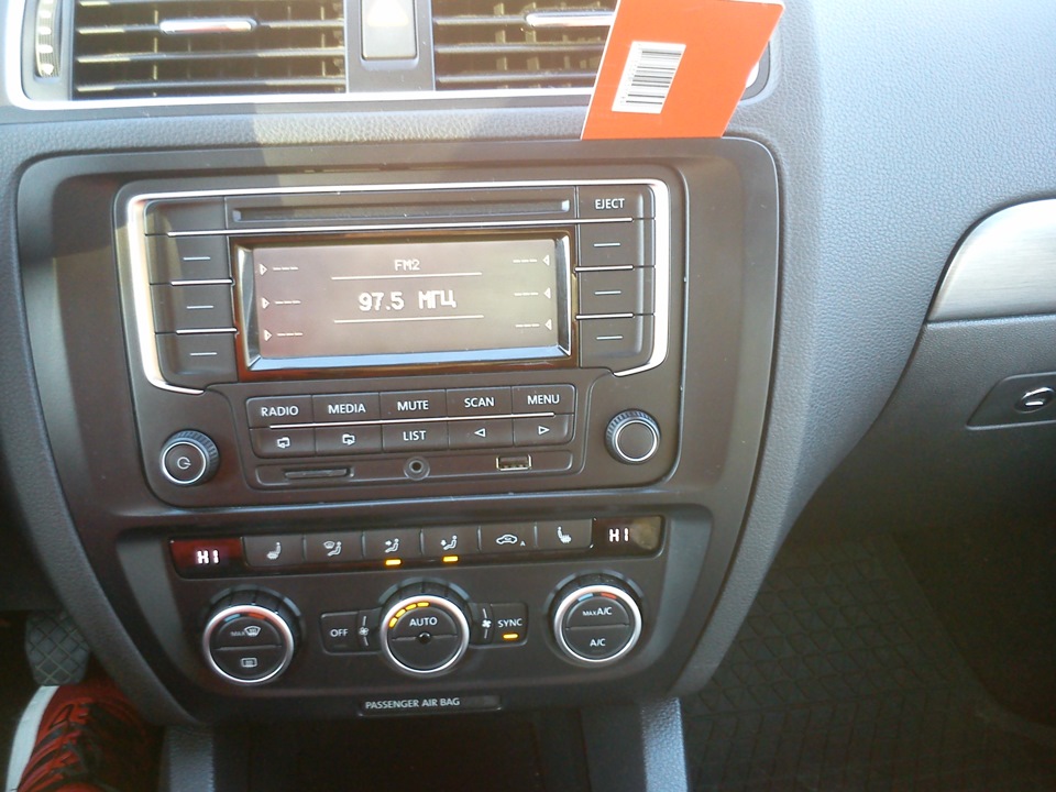 RCD 320=>510 — Volkswagen Jetta VI, 1,4 л, 2014 года | автозвук | DRIVE2