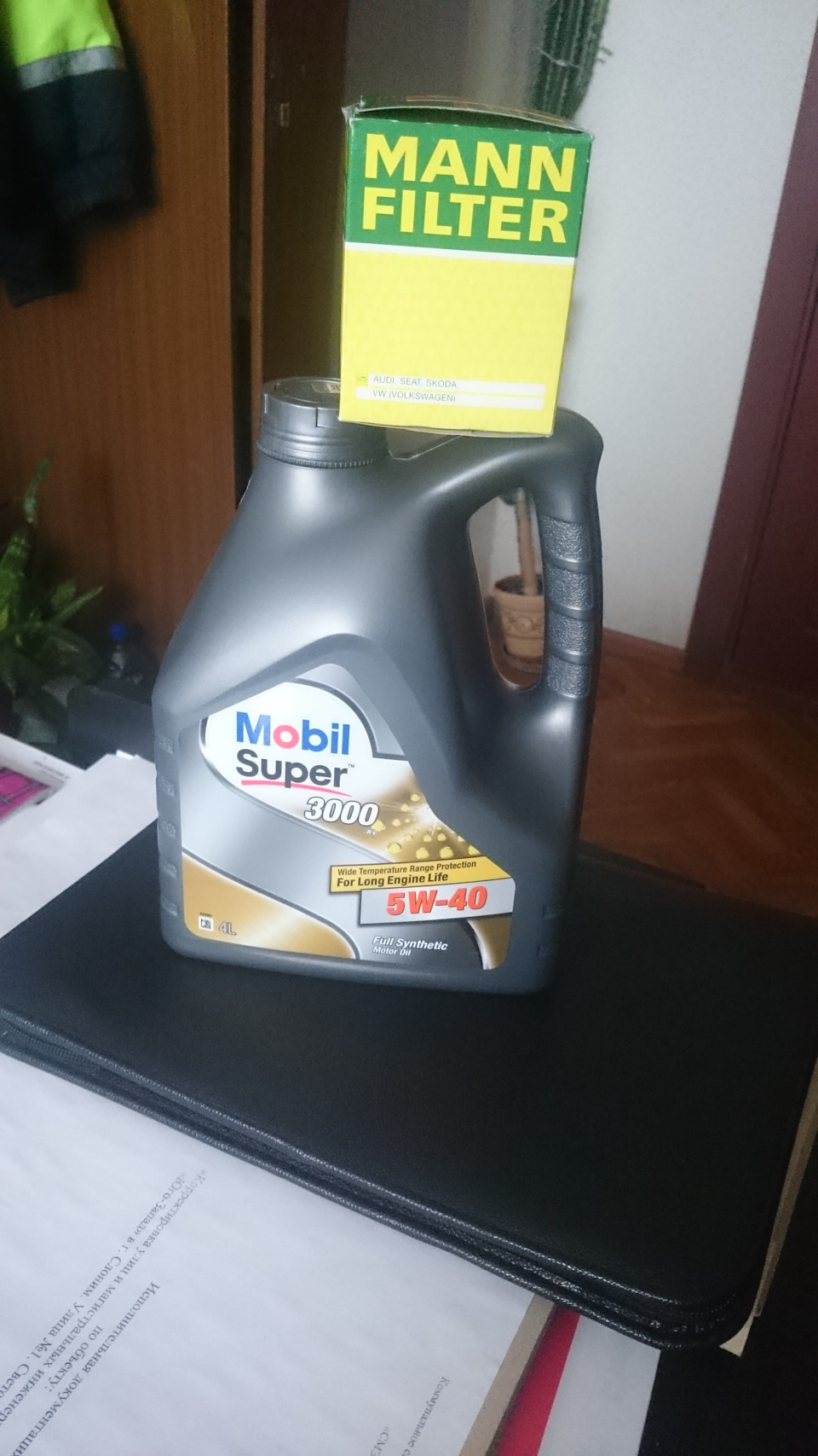 Свежее маслице и фильтр — Skoda Octavia Combi A5 Mk2, 1,2 л, 2010 года ...