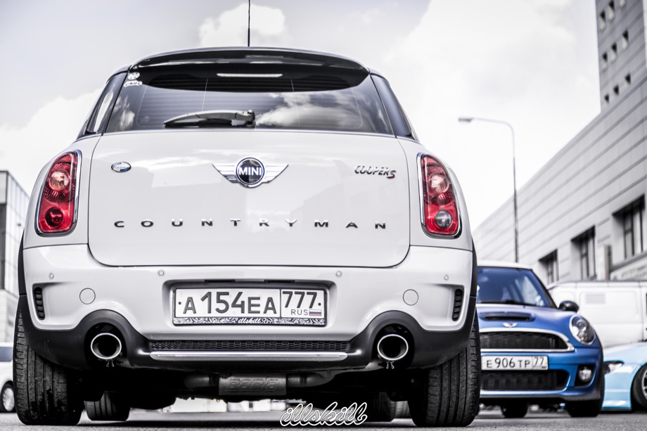 Фотосет made by ILLSKILL: теперь полный вариант. — MINI Countryman (1G), 1,6 л, 2013 года ...