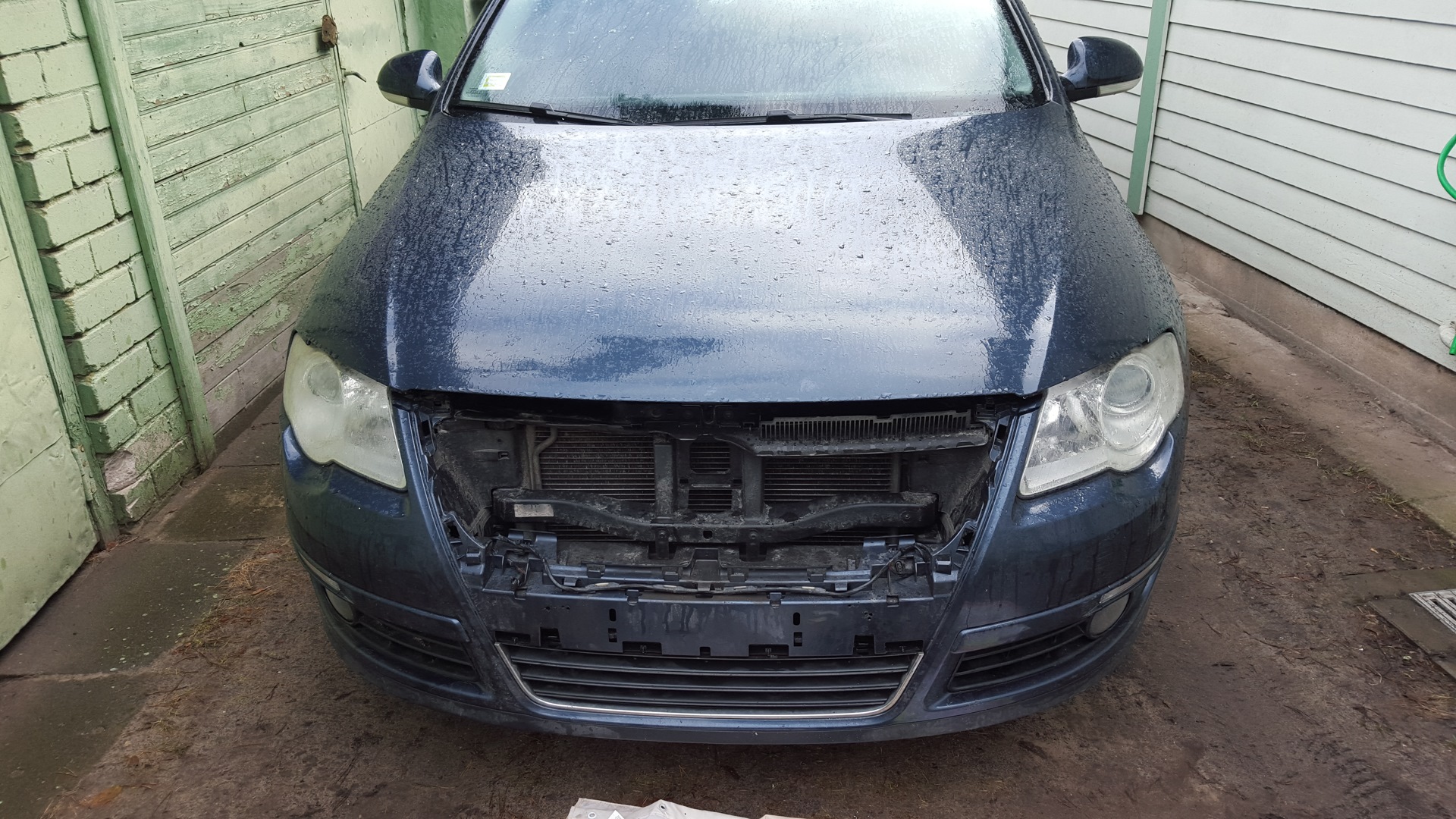 Заменил парктроник и лампочки в номера — Volkswagen Passat B6, 2 л ...
