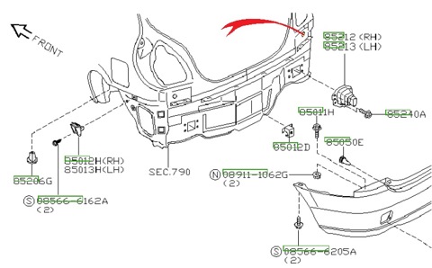 085666162A NISSAN INFINITI | Запчасти на DRIVE2