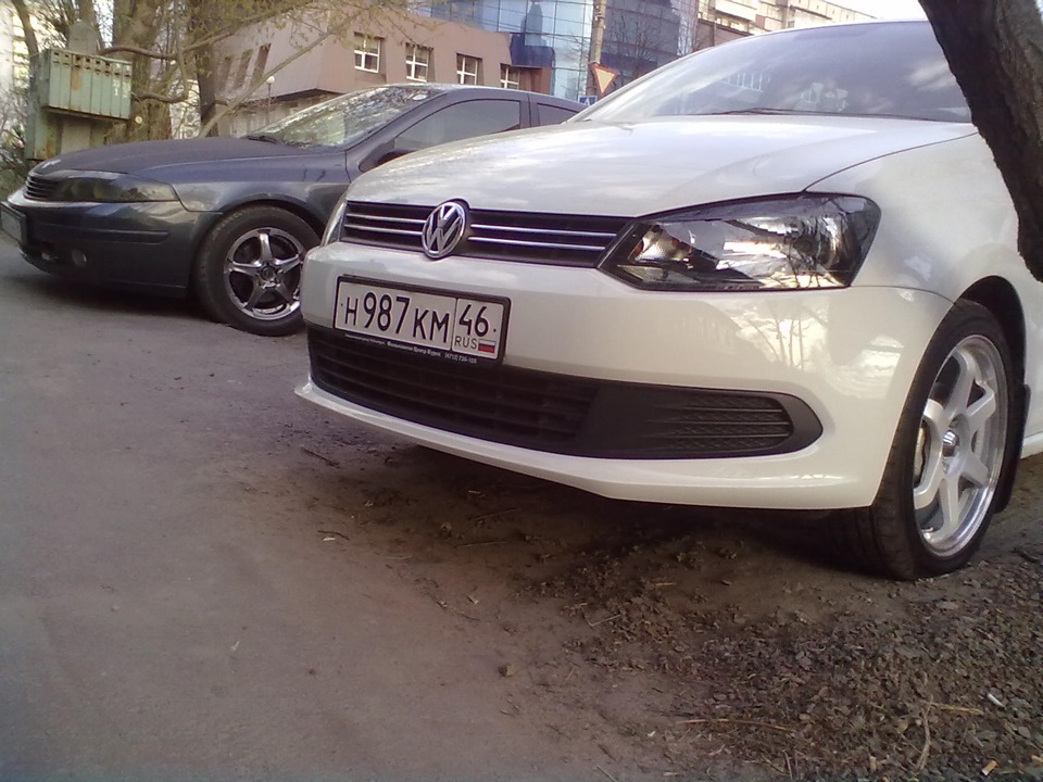 Диски R17 и резина — Volkswagen Polo Sedan, 1,6 л, 2014 года | колёсные ...